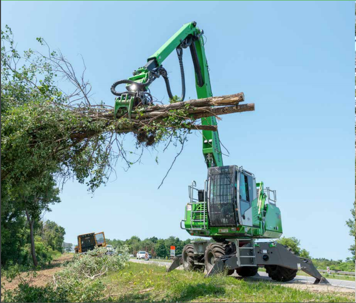 Cutting Crew: Keep Your Tree Care Team Safe with the SENNEBOGEN 718